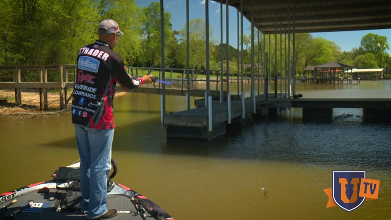 How to Skip Various Baits Under Docks - Wesley Strader